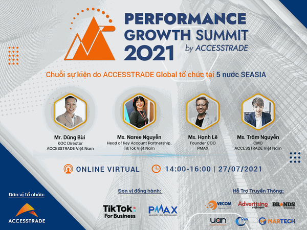 Performance Growth Summit 2021 - Chuỗi Sự Kiện do ACCESSTRADE Global T