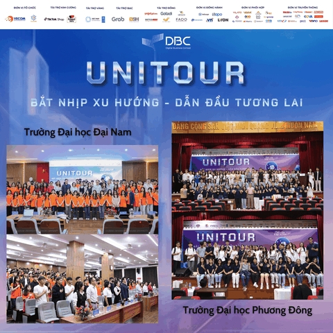 Unitour 2024 at Dai Nam University and Phuong Dong University
