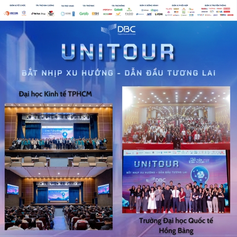 UNITOUR 2024 at University of Economics Ho Chi Minh City and Hong Bang