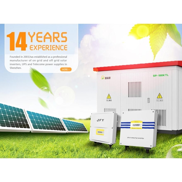 Inverter hòa lưới JFY 15KW 3 pha Điện Năng Lượng Mặt Trời