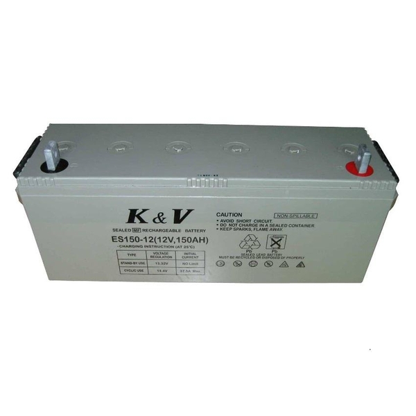 Ắc Quy K&V MSB-300(2V/300AH) Điện Năng Lượng Mặt Trời