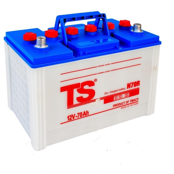 ẮC QUY TIA SÁNG NƯỚC 12V-70AH (N70) Điện Năng Lượng Mặt Trời