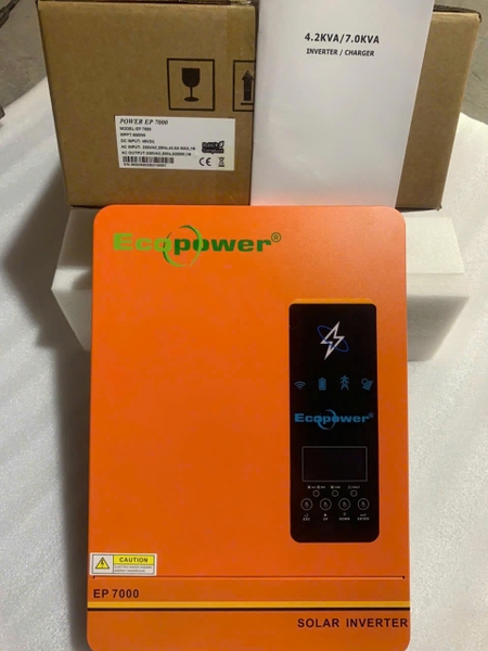 Inverter Hybrid - Độc lập Ecopower 48V-6.2KW (EP 7000) Điện Năng Lượng ...