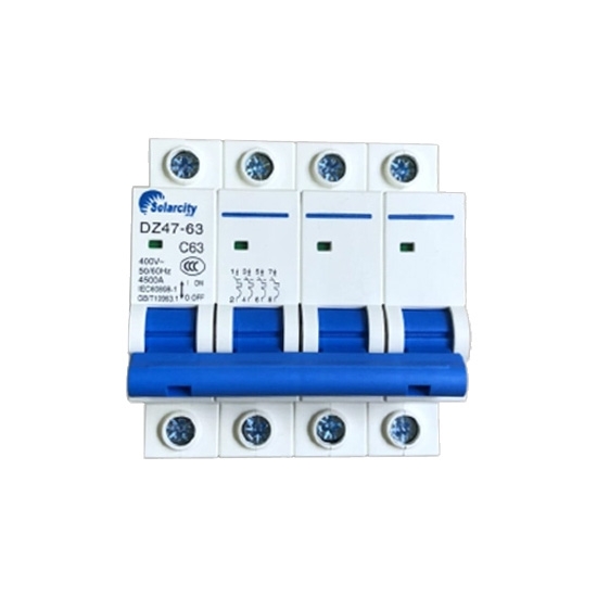 CB đóng ngắt AC 3 pha 63A 3P Điện Năng Lượng Mặt Trời