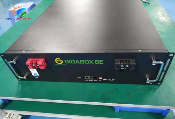 Pin Lithium GIGABOX 6E - 6KW (48V-120A) Điện Năng Lượng Mặt Trời