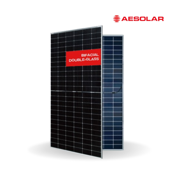 Tấm pin năng lượng mặt trời AE Solar 580W 2 mặt kính (N-type Topcon ...