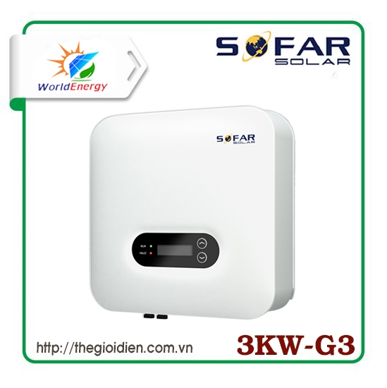 Inverter hoà lưới Sofar 3KW (3KTLM-G3) Điện Năng Lượng Mặt Trời