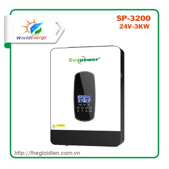 Inverter độc lập Ecopower 24V-3KW (SP3200) Điện Năng Lượng Mặt Trời