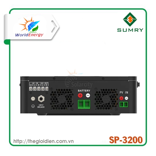 Inverter độc lập Sumry 24V-3.2KVA (SP-3200) Điện Năng Lượng Mặt Trời
