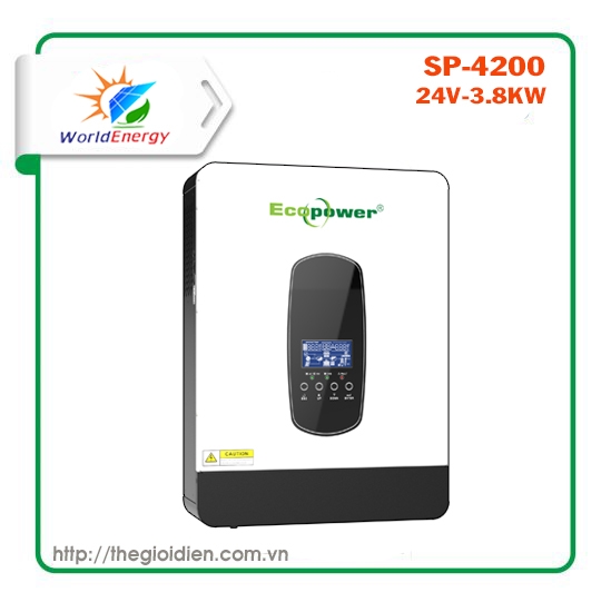 Inverter độc lập Ecopower 24V-3.8KW (SP-4200) Điện Năng Lượng Mặt Trời