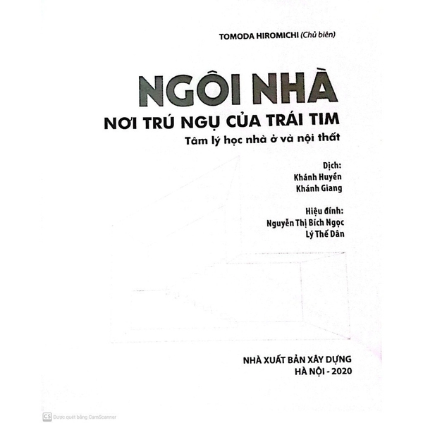 Ngôi Nhà Nơi Trú Ngụ Của Trái Tim - Tâm Lý Học Nhà Ở Và Nội Thất - MĐ2 189k
