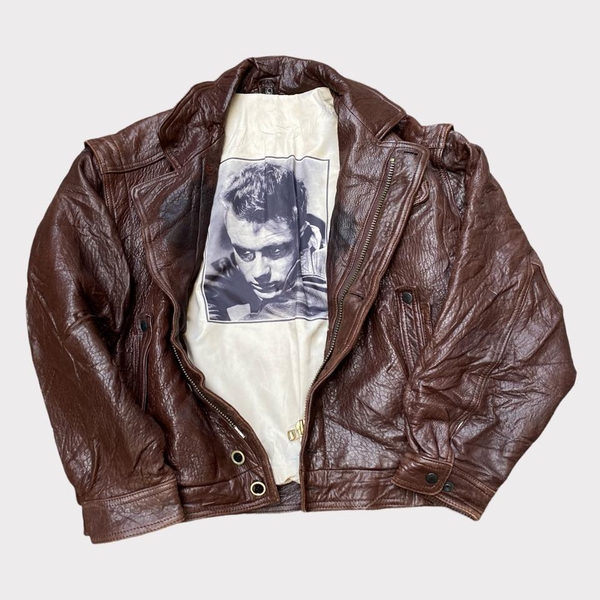 VINTAGE JAMES DEAN LEATHER JACKET