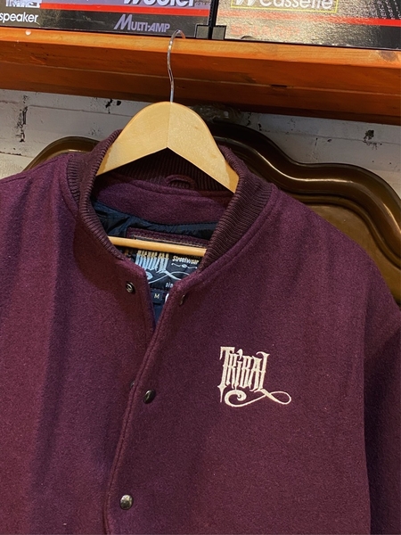 TRIBAL FELT BOMBER JACKET