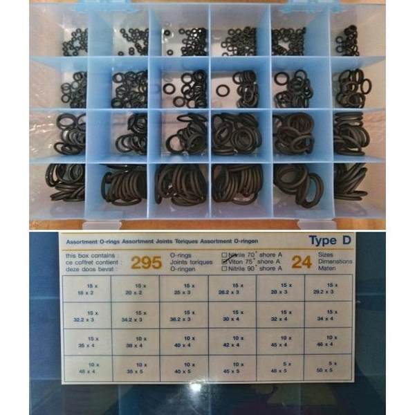 O-ring kit box D-VITON