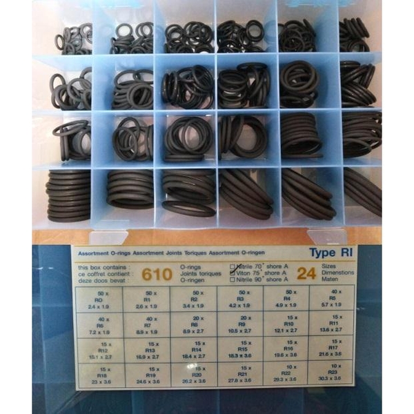 O-ring kit box RI VITON