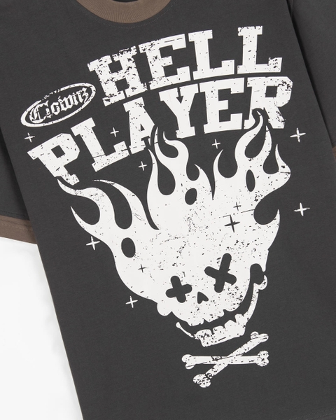 Hell-Player No.30 T-shirt | CLOWNZⓇ STREETWEAR
