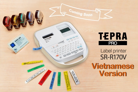 Label Printer Tepra Pro SR-R170V Vietnamese version - KING JIM