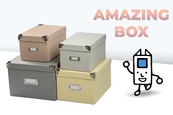 AMAZING BOX – TRANSFER YOUR HOME WITH AMAZING BOX - KING JIM