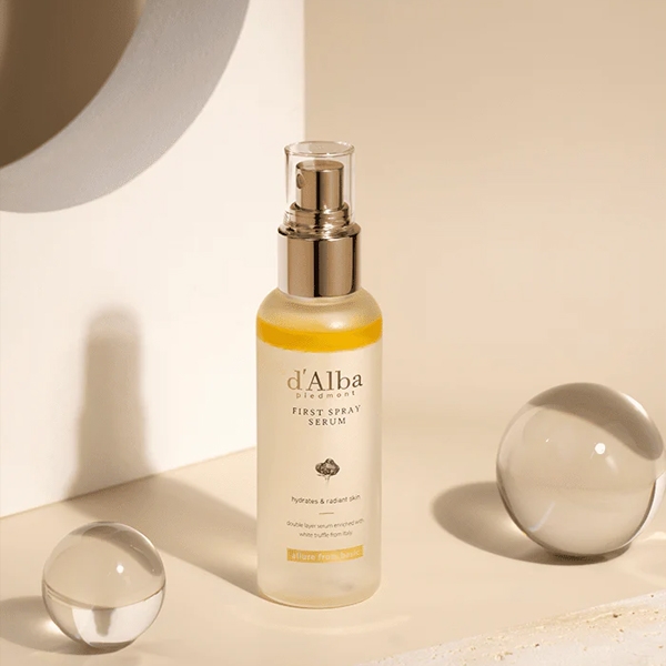 D’ALBA WHITE TRUFFLE FIRST SPRAY SERUM / XỊT KHOÁNG DƯỠNG ẨM CĂNG BÓNG