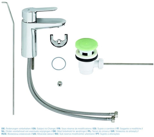 Vòi Lavabo Grohe BauEdge 23328000 | ShopG7