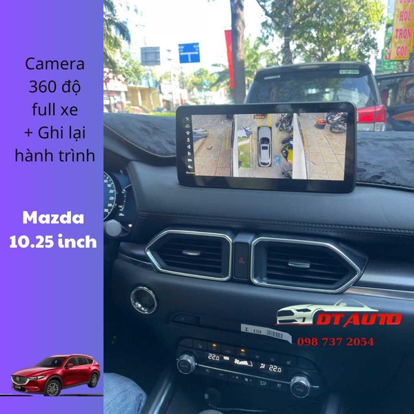 Màn hình Android 10.25 inch liền camera 360 Eononpro dành cho Mazda 2,3 ...