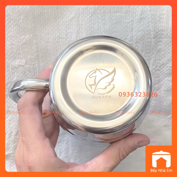 Ca Inox 304 2 Lớp Cách Nhiệt 500ml - Ca Trúc Inox 304 2 Lớp- Hàng Cao ...