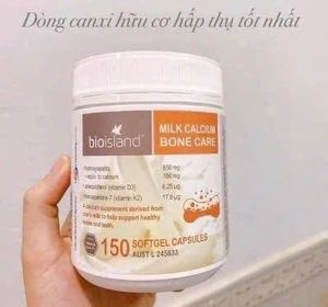 Viên uống Milk Calcium Bone Care Bioisland 150v - ÚC