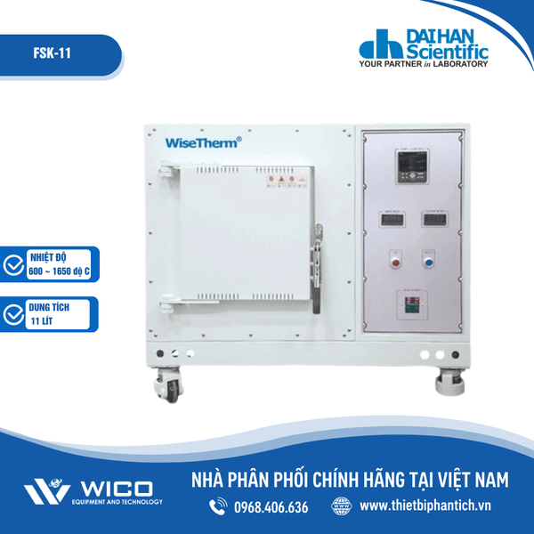 Lò Nung 1650 Độ C Daihan Hàn Quốc WiseTherm FSK Series | 1.9 - 11 Lít ...