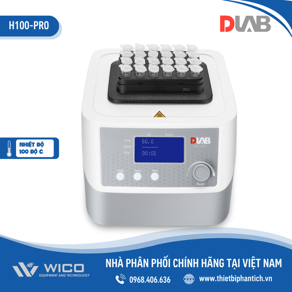 Máy Ủ Nhiệt Khô Dlab HCM100-Pro/ HM100-Pro/ H100-Pro | Thiết Bị Phân Tích™