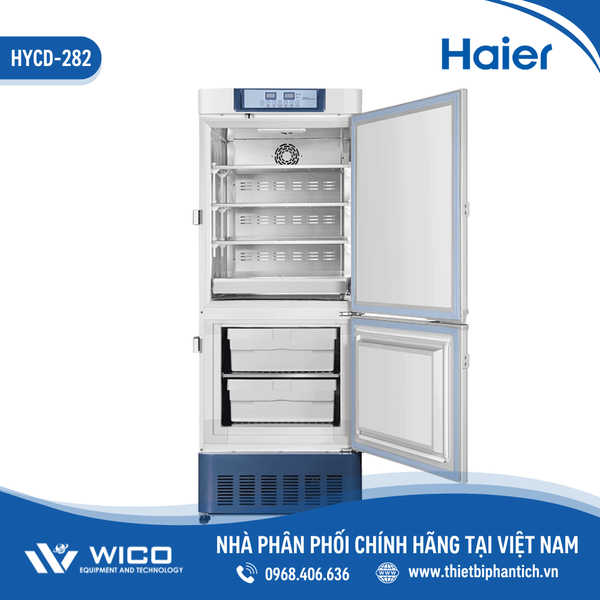 Tủ Lạnh Buồng 2-8 độ 185 lít & Buồng -20 đến -40 độ C 97 lít Haier HYCD ...