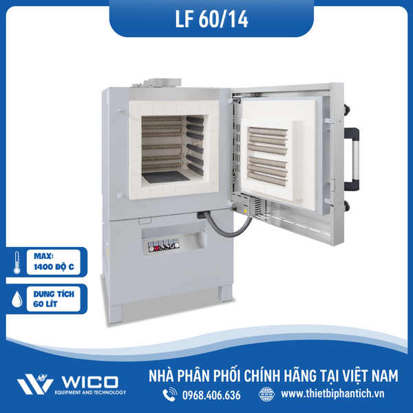 Lò Nung Dạng Buồng 1400 Độ C Nabertherm LF 14 Series | Thiết Bị Phân Tích™