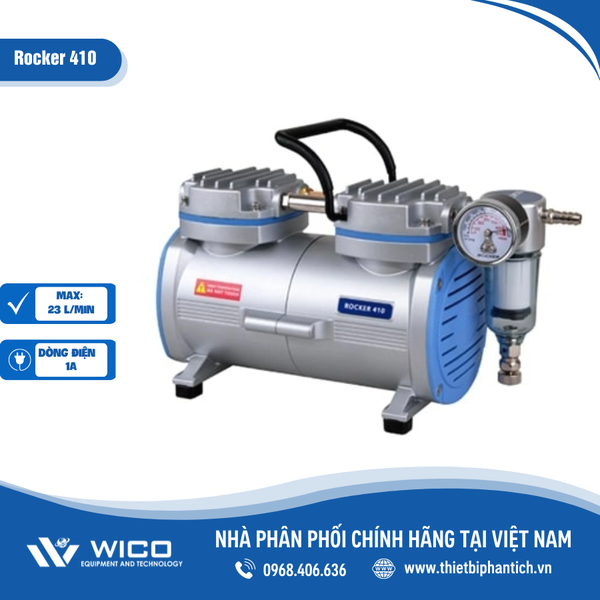 Bơm chân không Rocker - Đài Loan 20 lít/ phút Rocker 410 | Thiết Bị ...