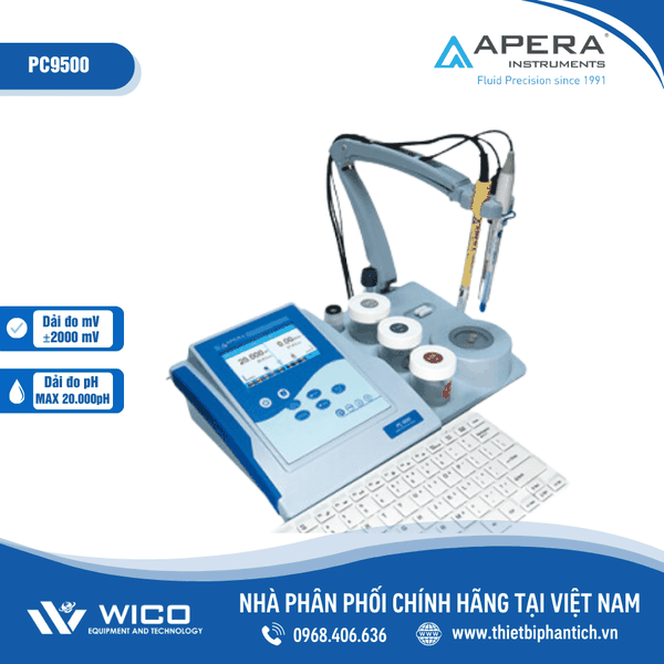 Máy đo đa chỉ tiêu nước để bàn Apera - Mỹ PC9500 | Thiết Bị Phân Tích™