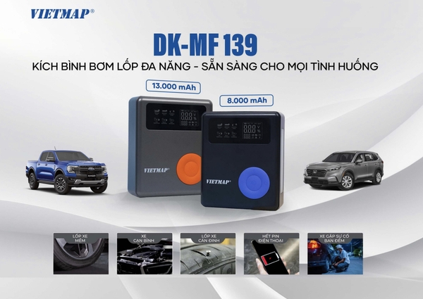 Kích Bình Bơm Lốp DK-MF139: Giải Pháp Cứu Hộ Ô Tô Đa Năng Cho Mọi Tì