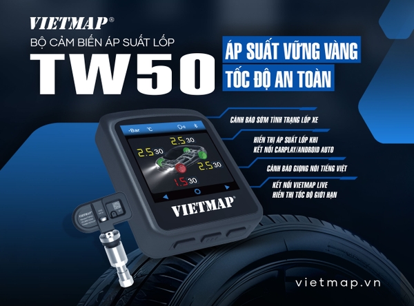 CẢM BIẾN ÁP SUẤT LỐP MỚI TW50 – GIỮ AN TOÀN VỮNG BỀN TỪ NHỮNG CHI TIẾT