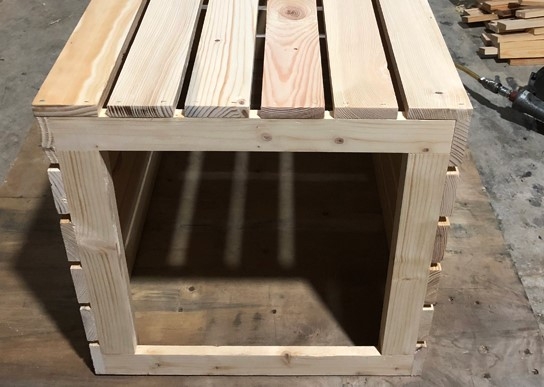 THÙNG GỖ PALLET SIZE 80 Pallet Sơn Thành Phát