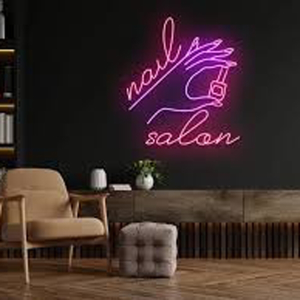 Cách Trang Trí Đèn Tiệm Nail Khiến Các Cô Nàng U Mê