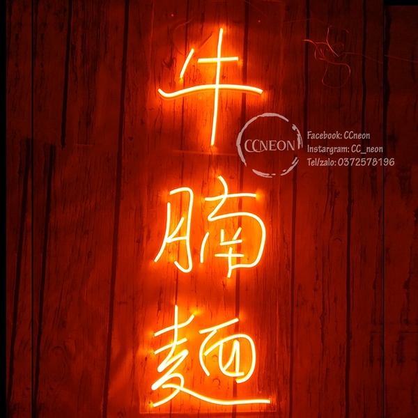 Liên hệ làm đèn Led Neon Theo Yêu cầu giá tốt