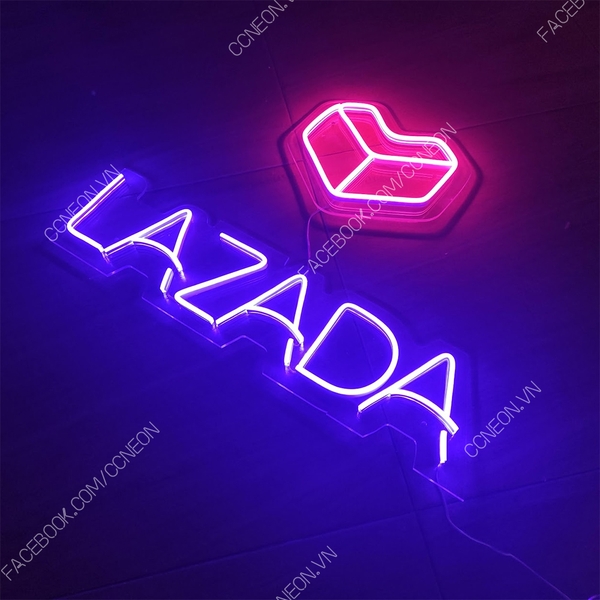 Đèn Trang Trí Led Neon Logo Lazada - LAZADA NEON LIGHT