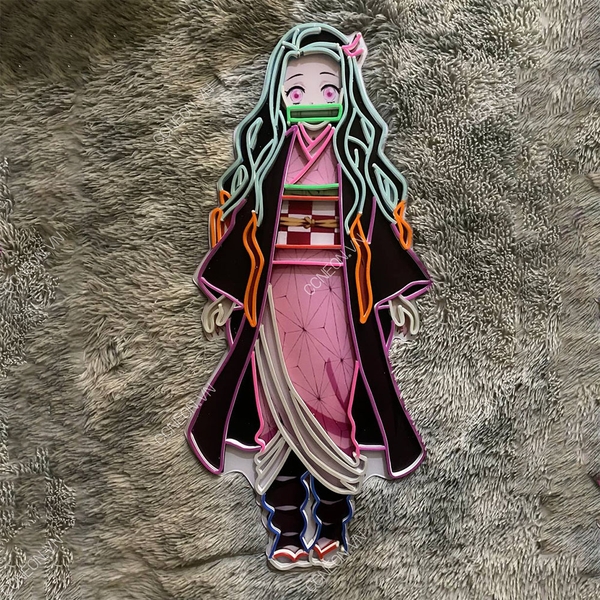 Tranh Led NEZUKO KAMADO | LED Neon Sign