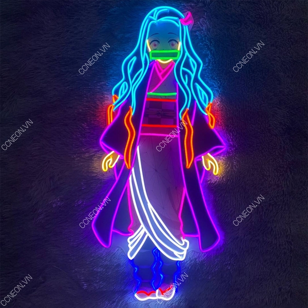 Tranh Led NEZUKO KAMADO | LED Neon Sign