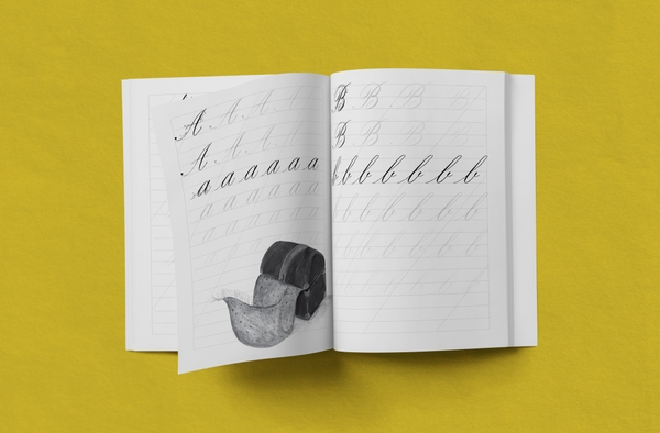 Sổ "Abracadabra Calligraphy Notebook"