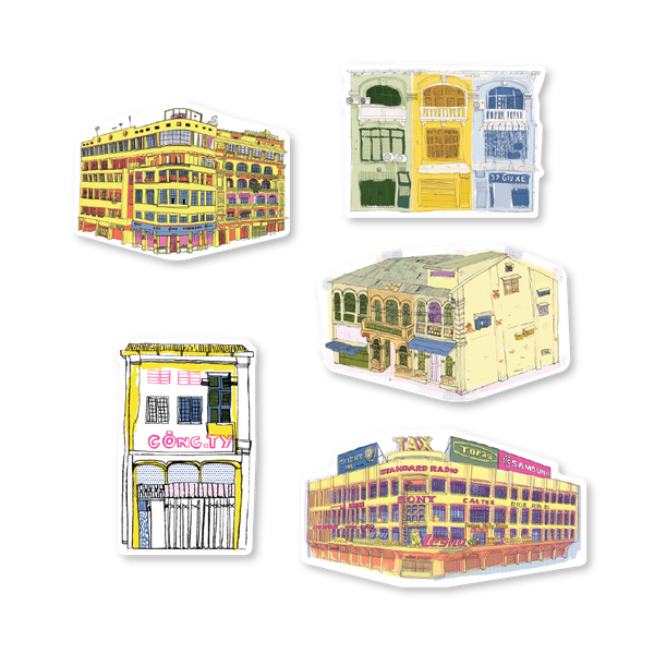 Hình dán "Saigon Boulevard"