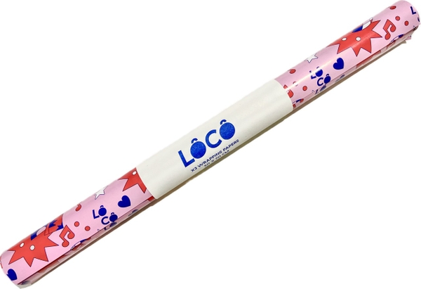 Bộ 3 tờ giấy gói quà "LÔCÔ Wrapping Paper"