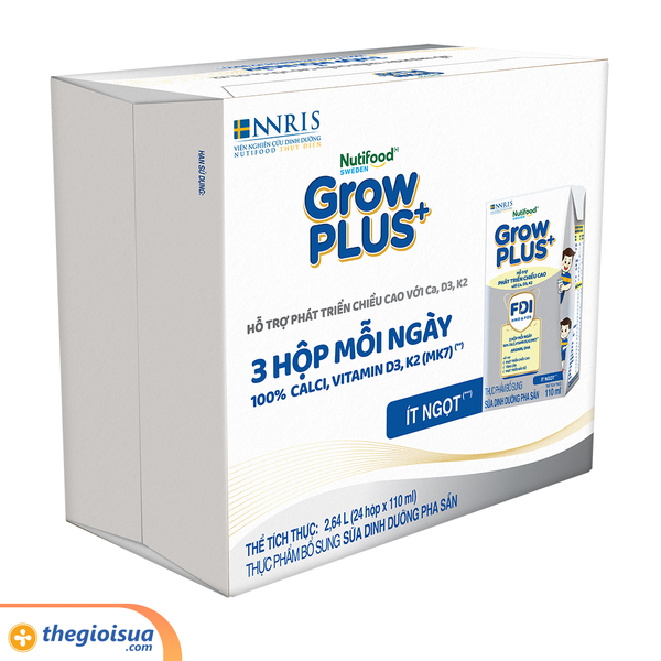 Sữa Pha Sẵn GrowPlus+ Height Boosting HG 110ml