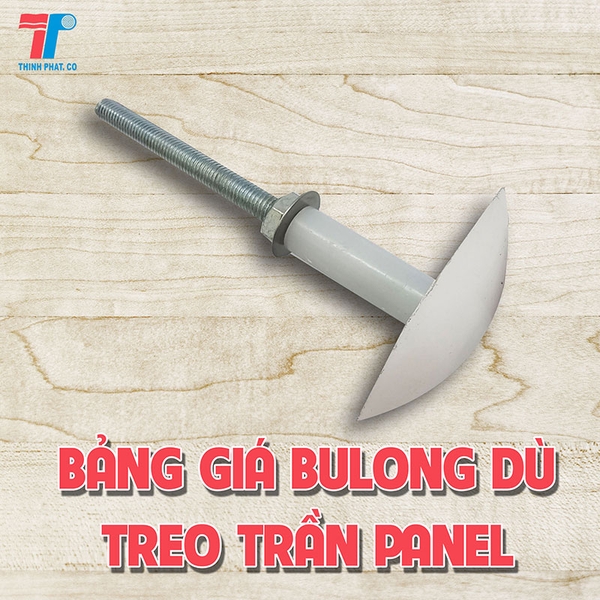 Bảng giá bulong dù treo trần panel | Phụ kiện nhôm phòng sạch Thịnh Phát