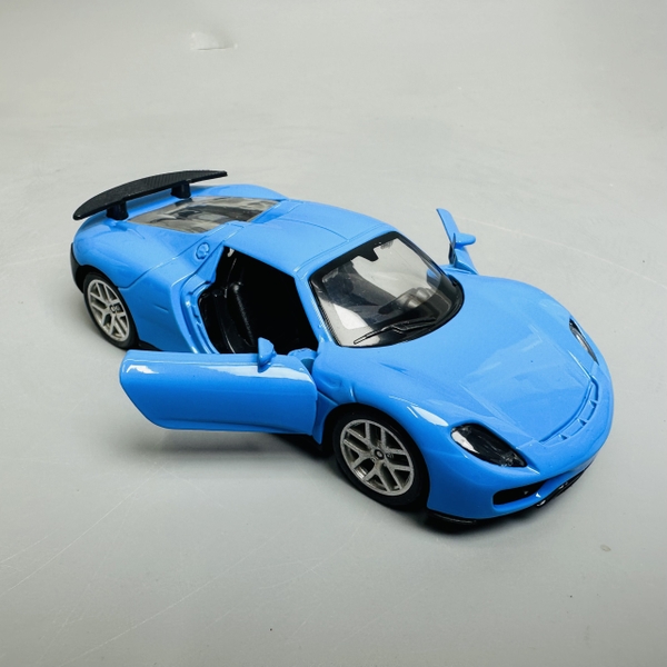 Mô Hình xe ferrari xanh dương - tỉ lệ 1:36 Hợp kim có thể mở cửa - bánh ...