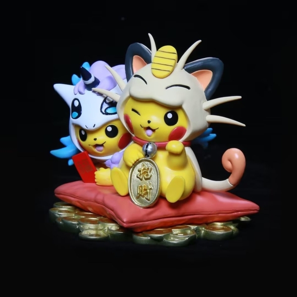 Hàng Cao Cấp - Mô Hình Pokemon pikachu cosplay nyasu gallop bản cao cấp ...