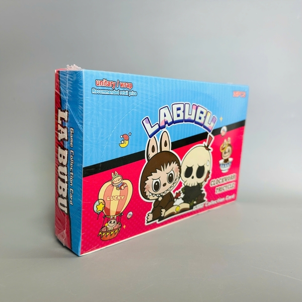 Hộp pack thẻ labubu ( 36 Pack 1 hộp - 1 Pack có 5 thẻ ) - dài 20 - cao 13cm - Hộp màu - K31-T2-S6