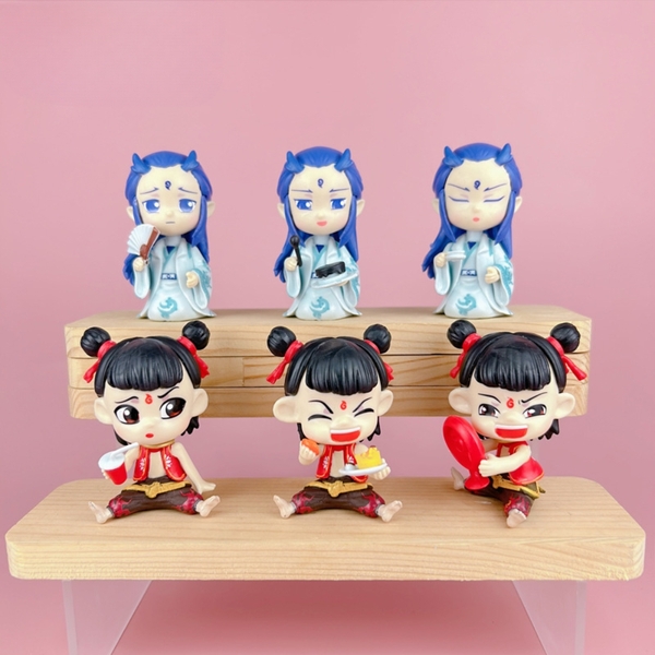 Combo 6 mô hình natra chibi - Cao : 7cm - Nặng : 290gram - Figure Natra ...